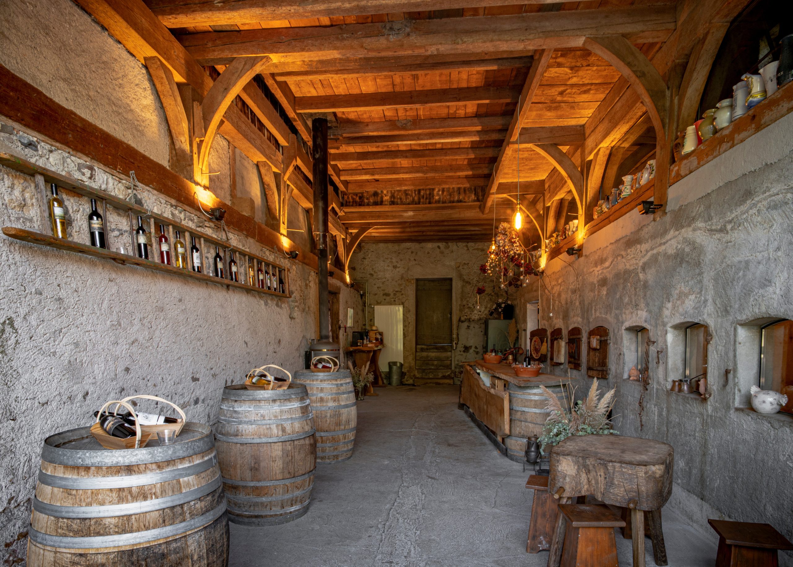 Salle le caveau - La Maison Forte